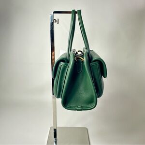 Coach | Bags | Coach Womens Safari Mini Tote Glovetanned Leather Green ...